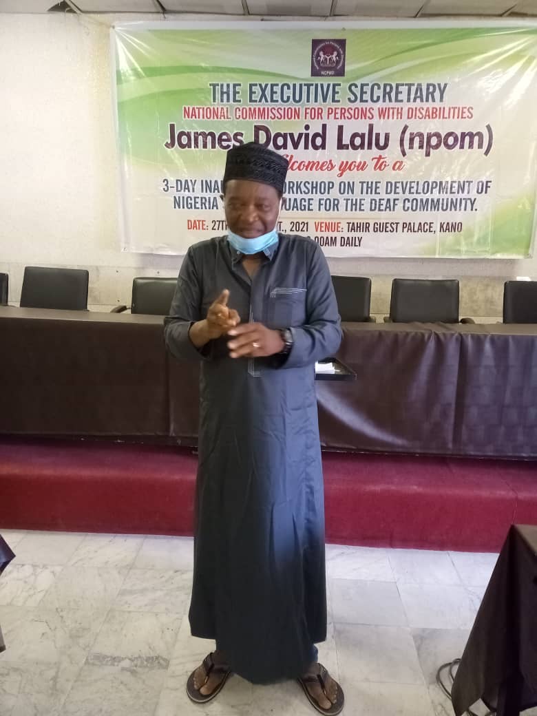 NCPWD, Partners Meet To Develop Nigerian Sign Language – Inclusion Magazine